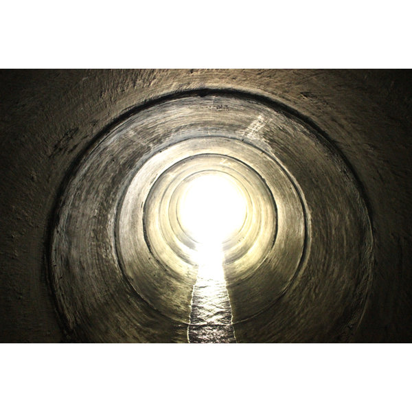 Ebern Designs Tunnel - Wrapped Canvas Photograph | Wayfair
